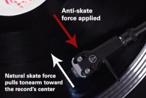 How To Adjust Tracking Force & Set Anti Skating On Turntable